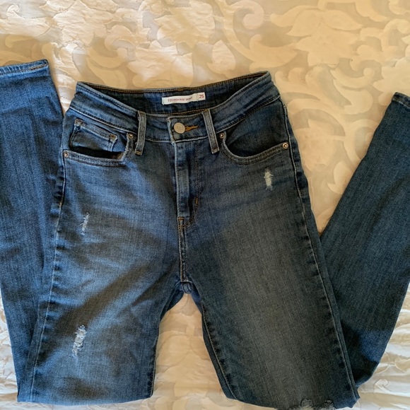 Levi's | Jeans | Ripped Levi Skinny Jeans | Poshmark